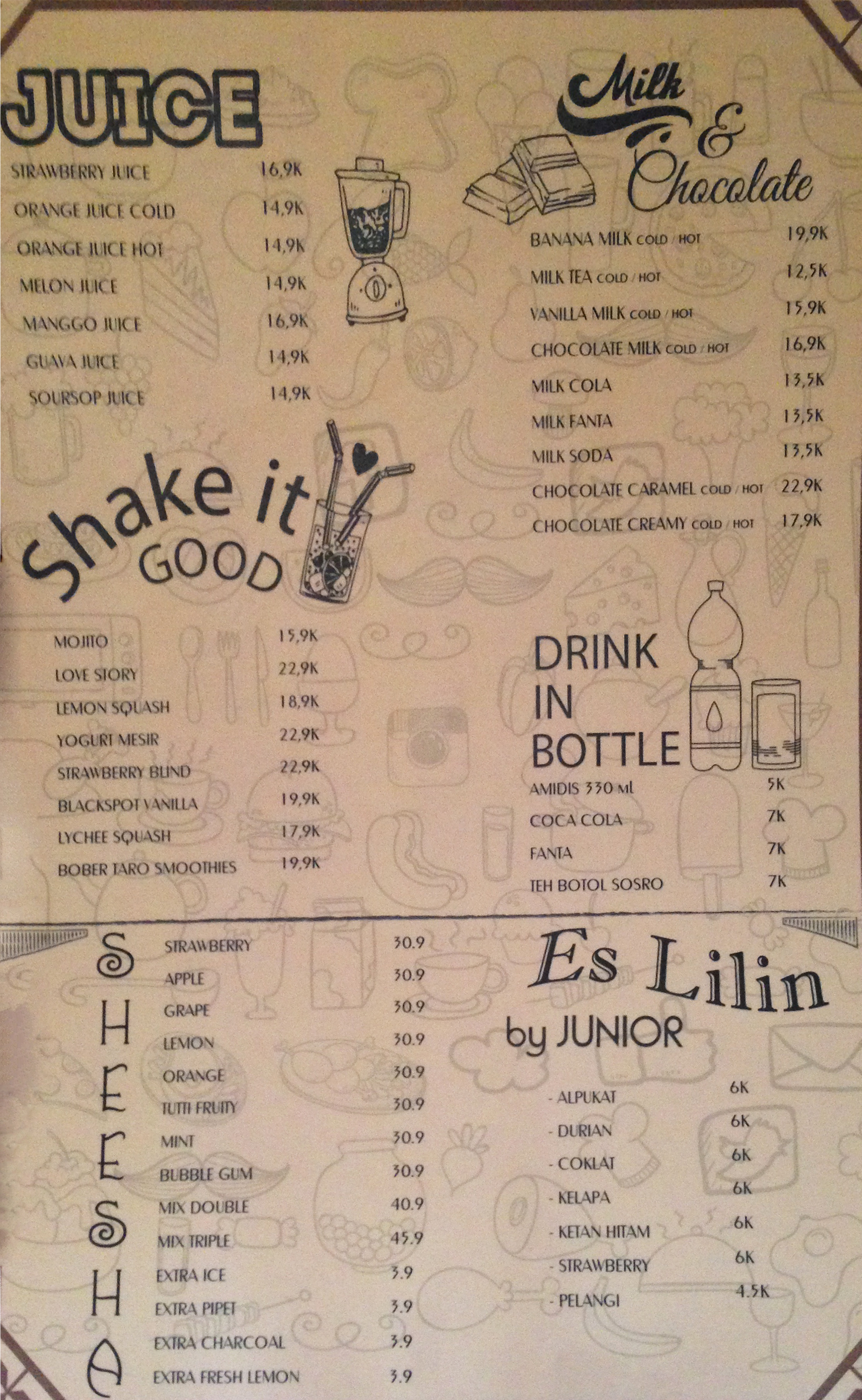 Harga Menu Makanan Di Bober Cafe Bandung | Reviewmotors.co